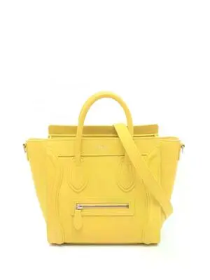 CELINE Celine Nano Luggage Tote Satchel