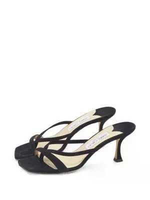 JIMMY CHOO Maelie Square-toe Sandals