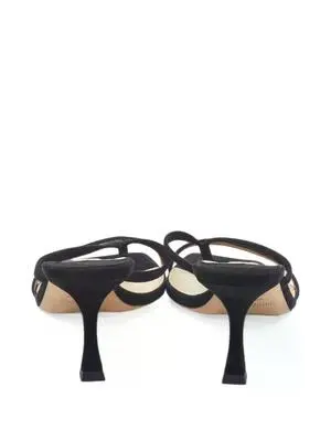 JIMMY CHOO Maelie Square-toe Sandals