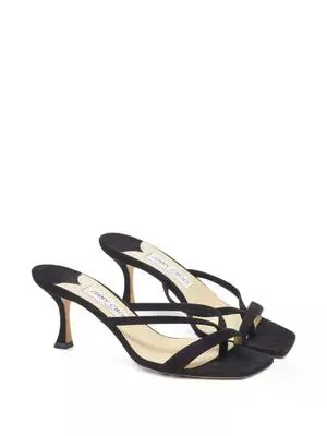 JIMMY CHOO Maelie Square-toe Sandals