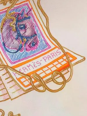 Hermès 2000-2026 Chevaloscope Silk Scarf 90 Scarves