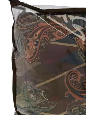 Etro Paisley-print Cotton Throw - Brown