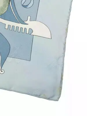 Hermès 1980-2010 Le Carnaval De Venise Silk Scarf 90 Scarves