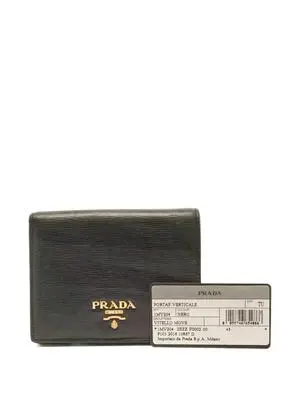 Prada Vitello Move Bi-fold Wallet