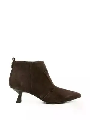 NEROGIARDINI Pointed-toe Suede Ankle Boots