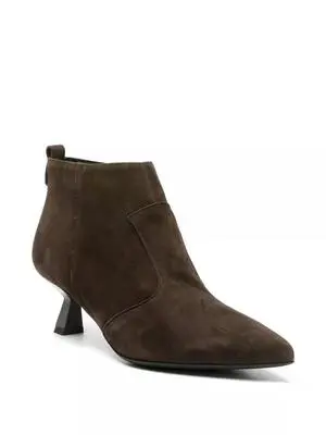 NEROGIARDINI Suede Ankle Boots - Brown