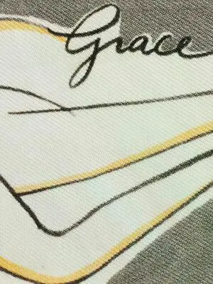 Dior Abcdior Grace Print Mitzah Scarf