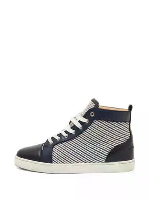 CHRISTIAN LOUBOUTIN Rantus Orlato High-top Sneakers - Blue