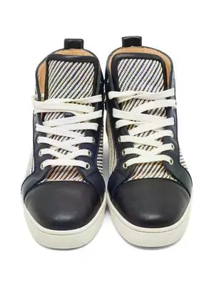 CHRISTIAN LOUBOUTIN Rantus Orlato High-top Sneakers - Blue