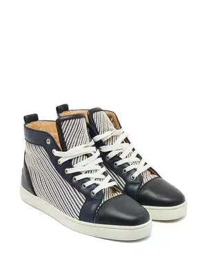 CHRISTIAN LOUBOUTIN Rantus Orlato High-top Sneakers - Blue
