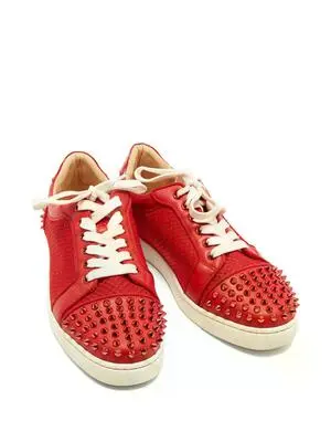 CHRISTIAN LOUBOUTIN Vieira Spiked Low-top Sneakers