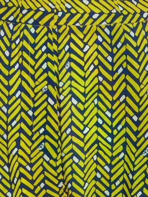 Carolina Herrera Pleated Crepe Trousers With All-over Graphic Print