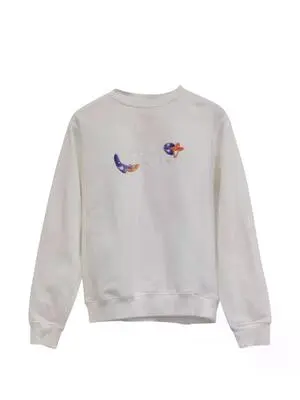 Dior Kenny Scharf Embroidered Sweatshirt - White