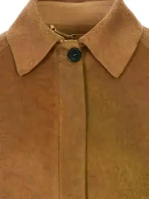 Kiton Felted Texture Button-fastening Shirt Jacket