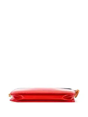 LOUIS VUITTON Lexington Pochette Monogram Vernis Clutch Bag - Red