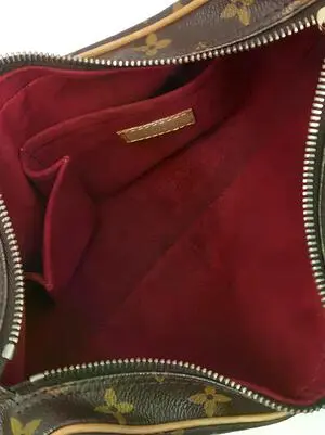 LOUIS VUITTON Monogram Croissant Mm Hobo Bag