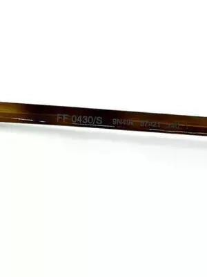 Fendi Tortoiseshell Round Sunglasses