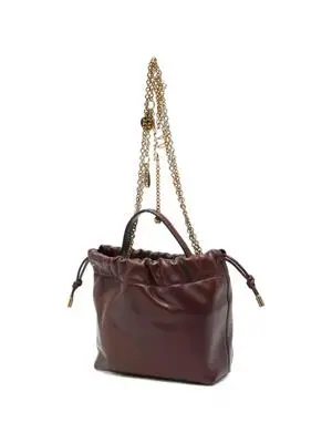 Chloé Icons Charms Chain-strap Shoulder Bag - Red