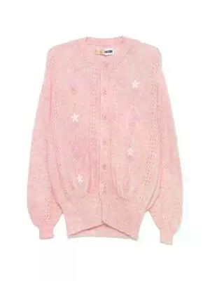 MAGLIANO Cor Flower-embroidered Cardigan