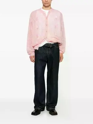 MAGLIANO Embroidered Cardigan - Pink