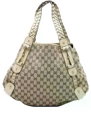 Gucci 2016-2026 Gg Canvas Horsebit Pelham Shoulder Bag