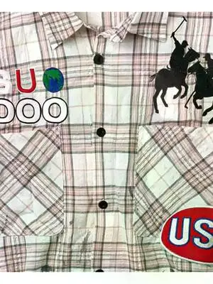 VALE FOREVER Vsu 2000 Checked Flannel Shirt