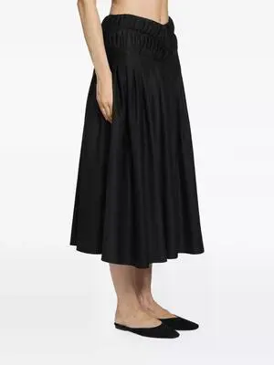 PAULINE DUJANCOURT Georgina Pleated Midi Skirt