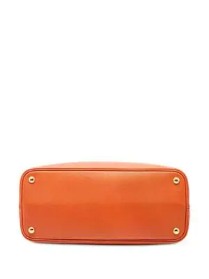 Prada Saffiano Cuir Double Handle Satchel