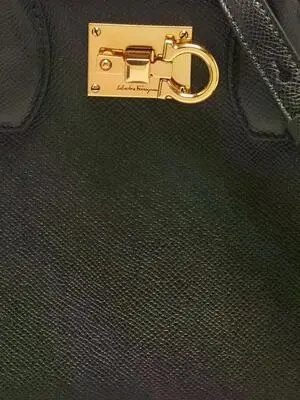 FERRAGAMO Mini Studio Box Tote Bag