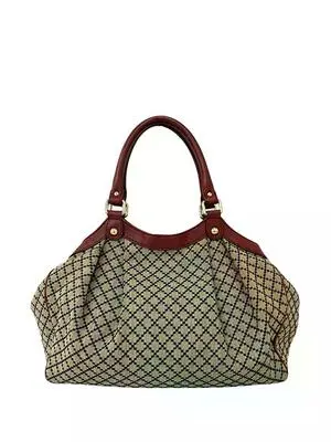 Gucci 2000-2015 Medium Diamante Canvas Sukey Tote Bag