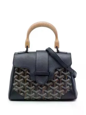 Goyard 2018 Mini Goyardine Saigon Souple Satchel