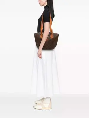 Celine Macadam Coated Canvas Tote Bag