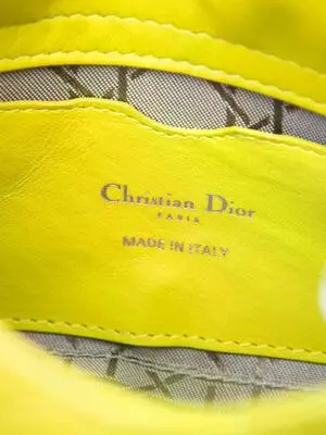 Dior 2015 Micro Lambskin Cannage Lady Satchel