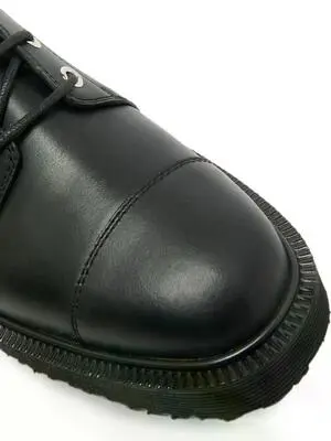 GIUSEPPE ZANOTTI Toluse Lace-up Leather Combat Boots
