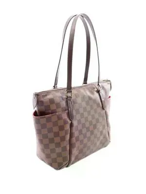 LOUIS VUITTON Damier Ebene Totally Pm Tote Bag