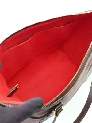 LOUIS VUITTON Damier Ebene Totally Pm Tote Bag