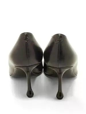 JIMMY CHOO Leather Pointed Toe Pumps
