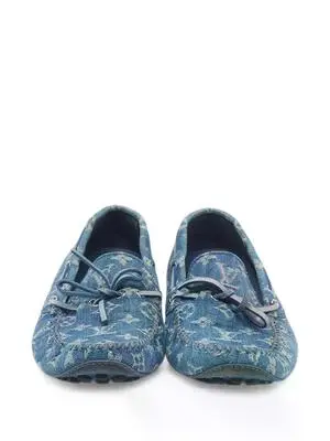 LOUIS VUITTON Arizona Monogram Driver Loafers