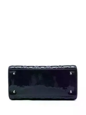 Dior 2016 Medium Patent Cannage Lady Satchel