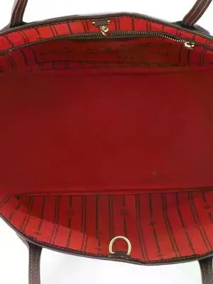 LOUIS VUITTON Neverfull Damier Pm Tote Bag - Brown
