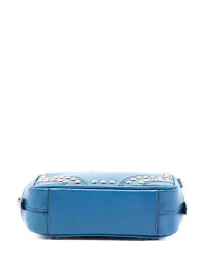 Prada 2010-2026 Studded Saffiano Camera Bag Crossbody Bag