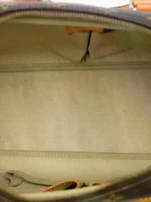 LOUIS VUITTON Monogram Deauville Handbag - Brown
