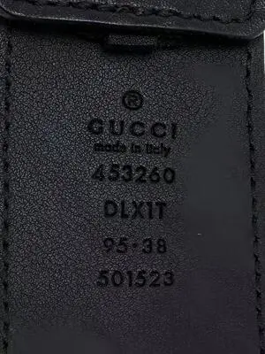 Gucci Gg Marmont Pearl-embellished Belt