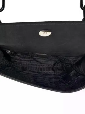 Prada Tessuto Swing Chain Shoulder Bag
