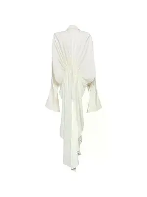 Amen Wrap-front Asymmetric Shirt