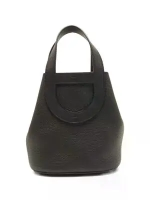 Hermès 2023 In The Loop 18 Leather Tote Bag - Black