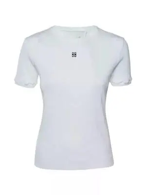 Givenchy Rib Knit 4g Logo Plaque T-shirt