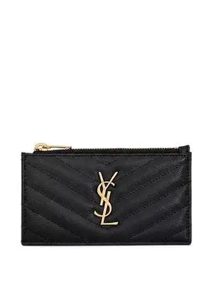 Saint Laurent Cassandre Matelassé Card Case