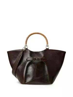 Polo Ralph Lauren Bamboo-handle Buckled Tote Bag