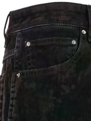 Amiri Flocked Finish Five-pocket Jeans